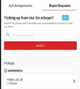 How to Pickup Vehicles Using the IAA Tow App