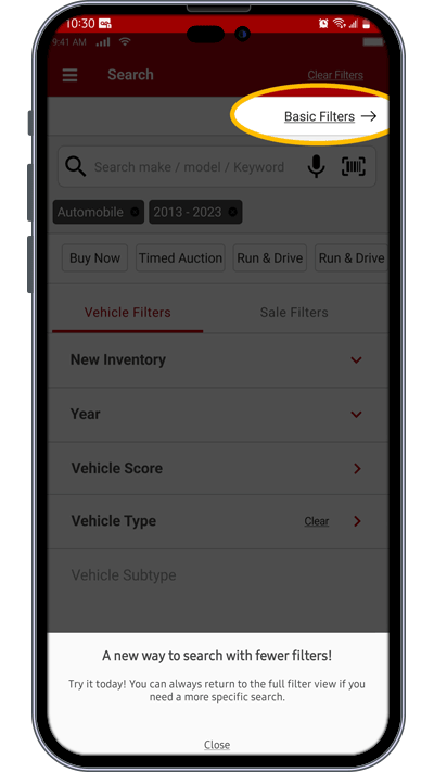 IAA Buyer App - New Features and Enhancements