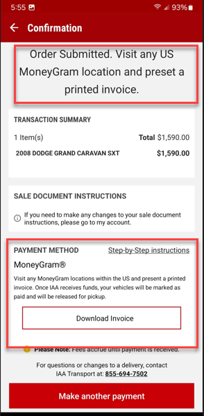 Paying with MoneyGram - Frequently Asked Questions