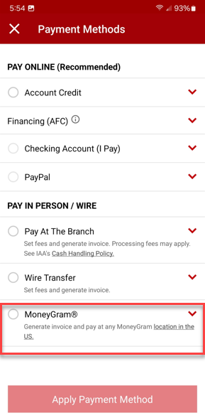 Paying with MoneyGram - Frequently Asked Questions