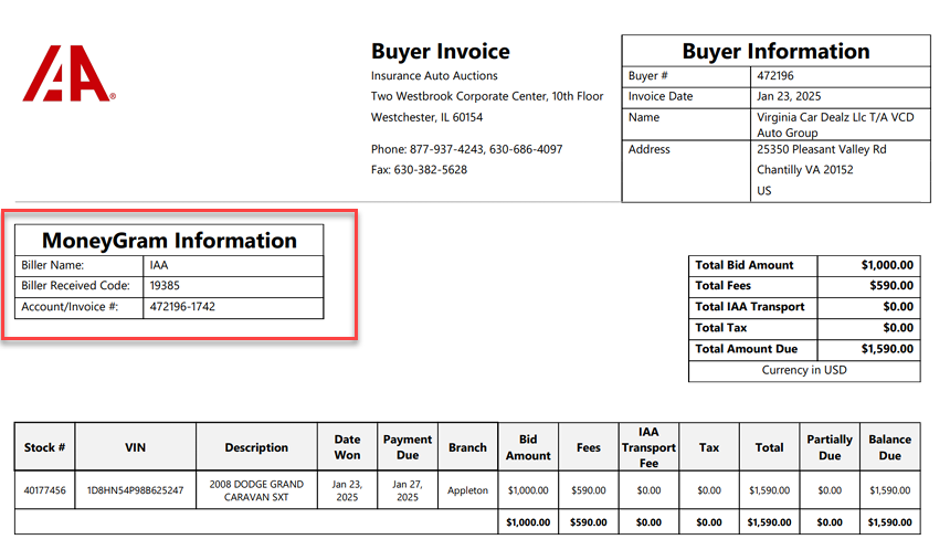 Paying with MoneyGram - Frequently Asked Questions